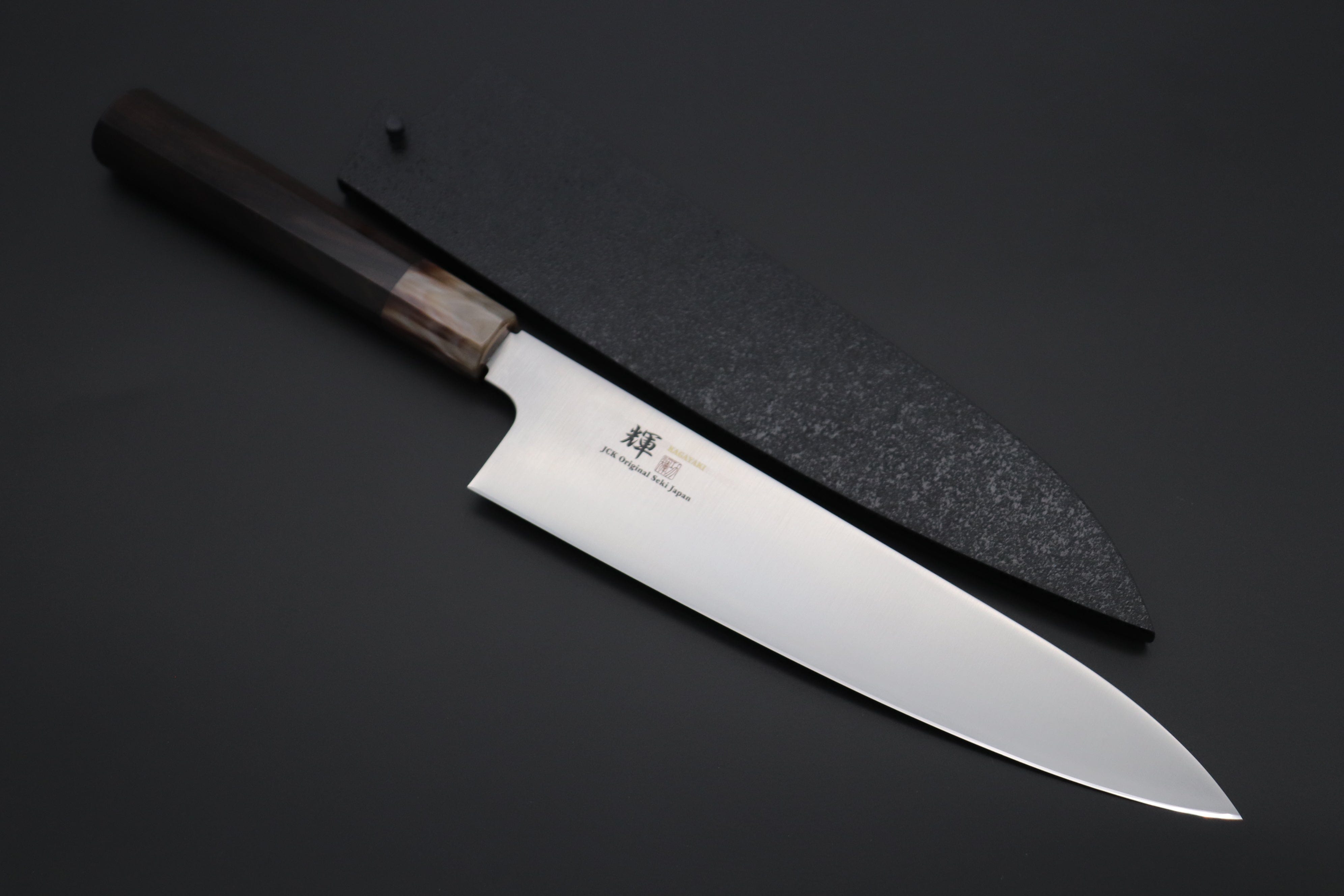 JCK Original Kagayaki 悠久VG-10 Wa Series YUK-7 Wa Gyuto 240mm